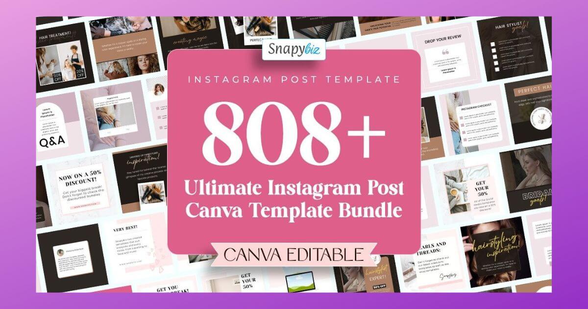Top Canva Instagram Post Bundles to Boost Your Feed! - CanvaFly